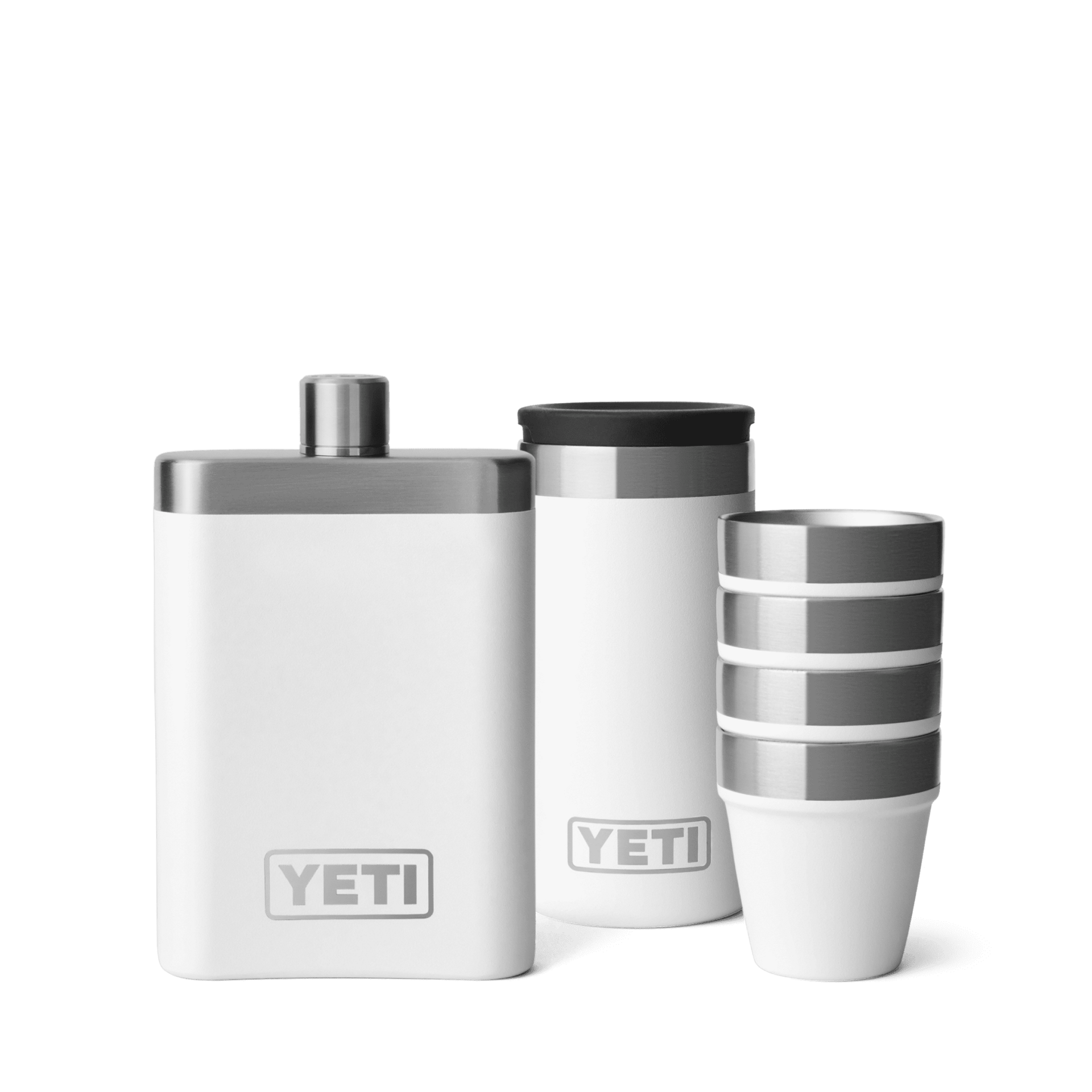 YETI Raise One Up Set: Flask, Shot Glasses & Case
