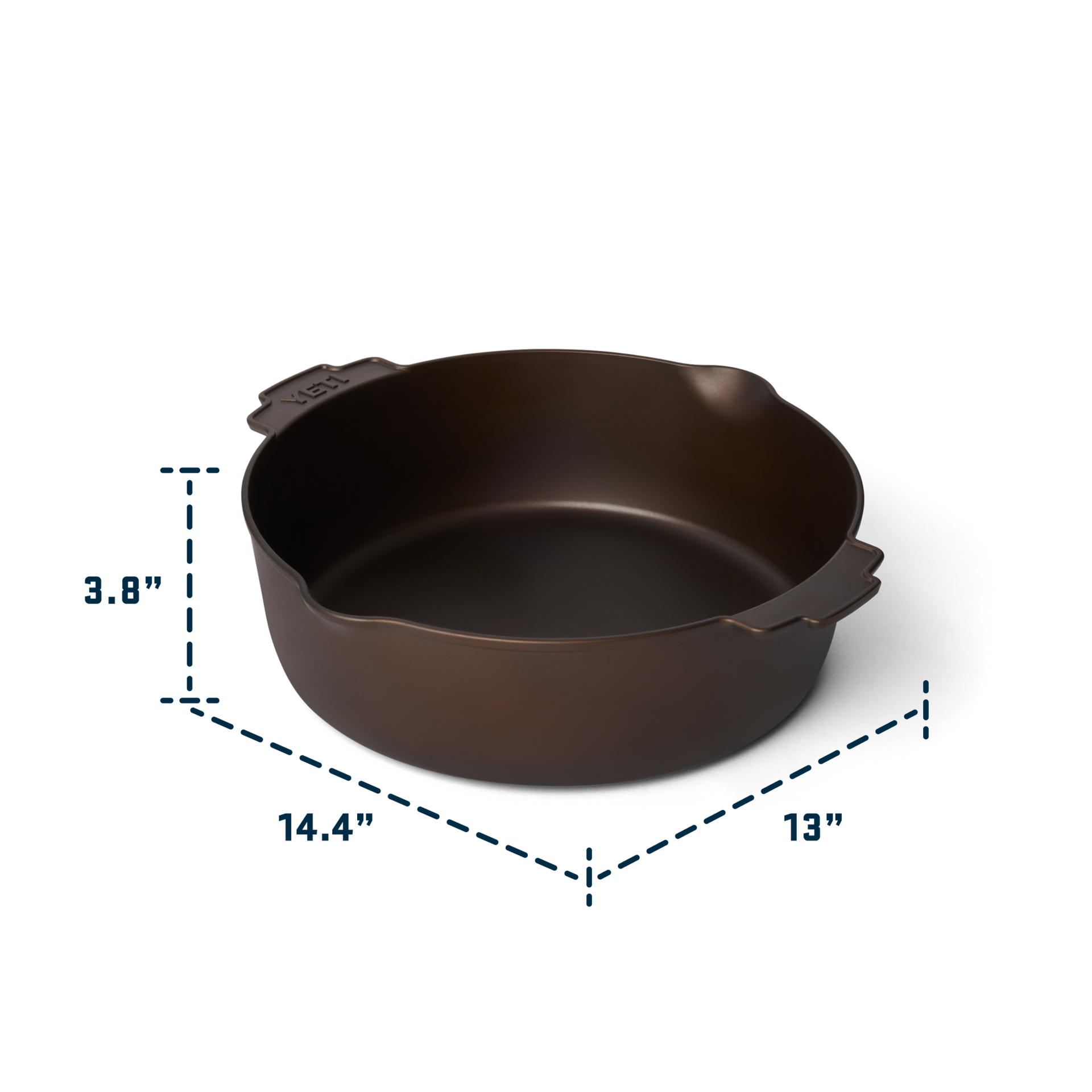 YETI Ranch Pan: Cast Iron Deep Skillet