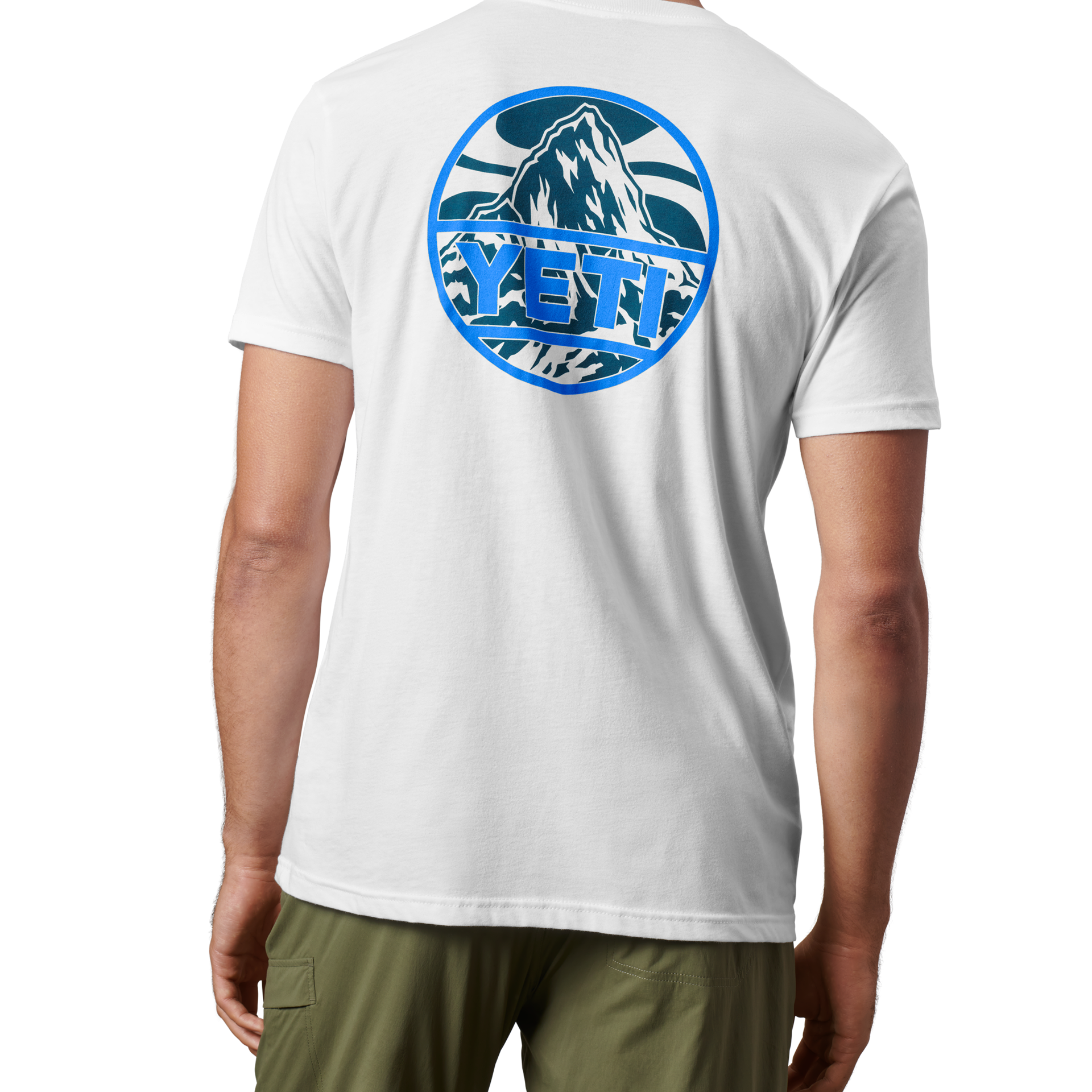 YETI Mountain Badge Short Sleeve T-Shirt