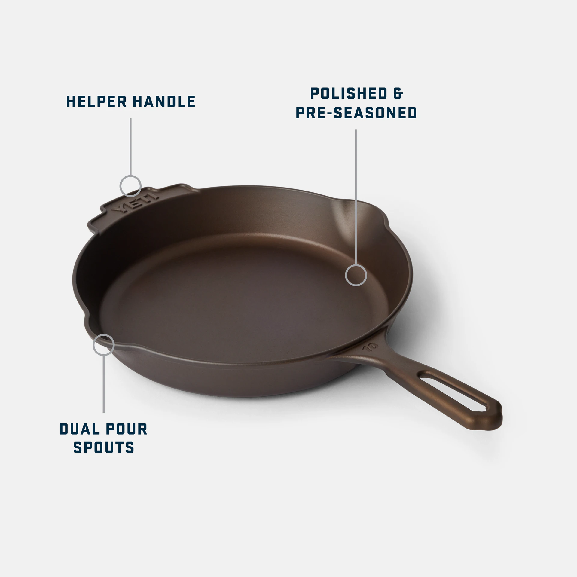 YETI 10" Cast Iron Skillet