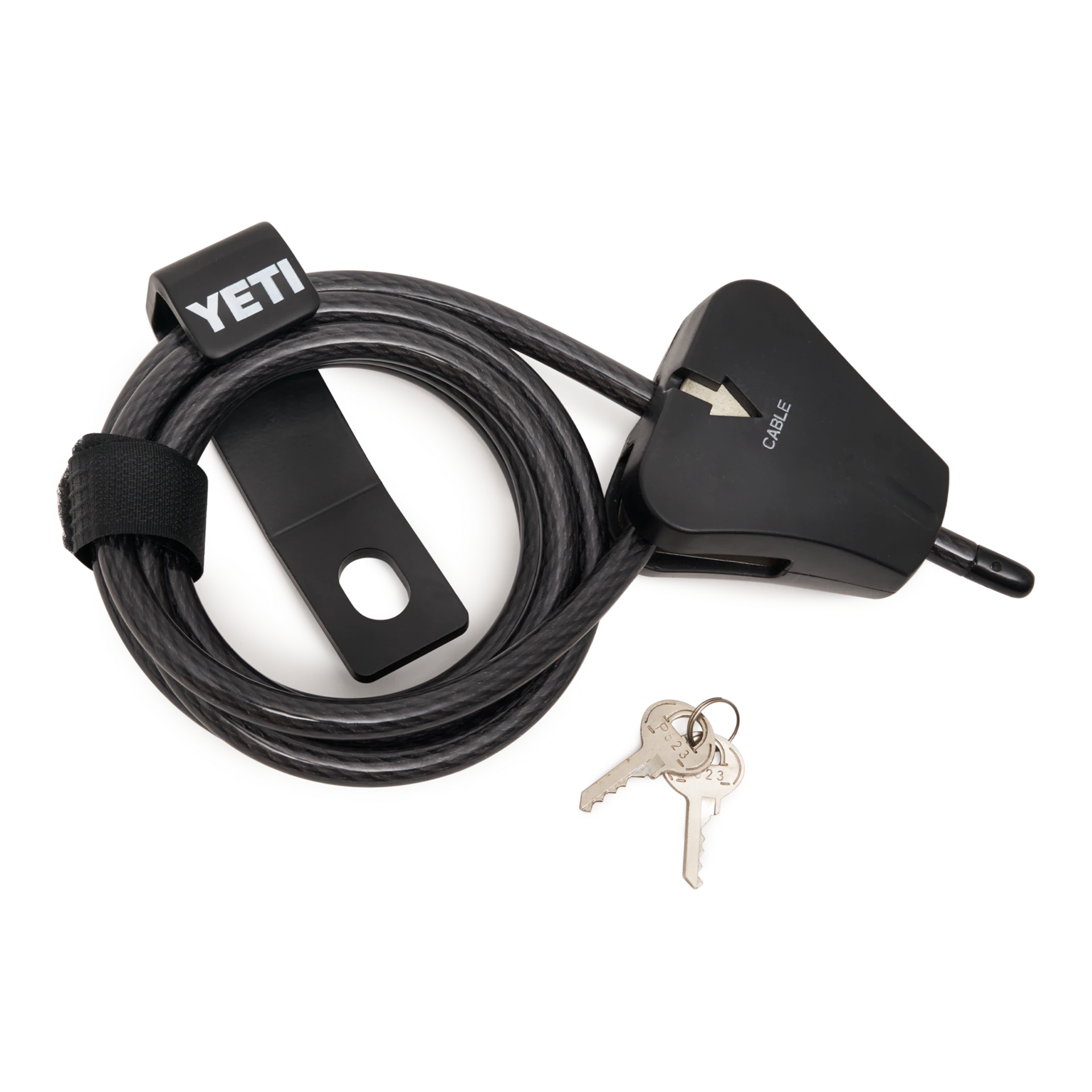YETI Tundra Cooler Security Cable Lock & Bracket