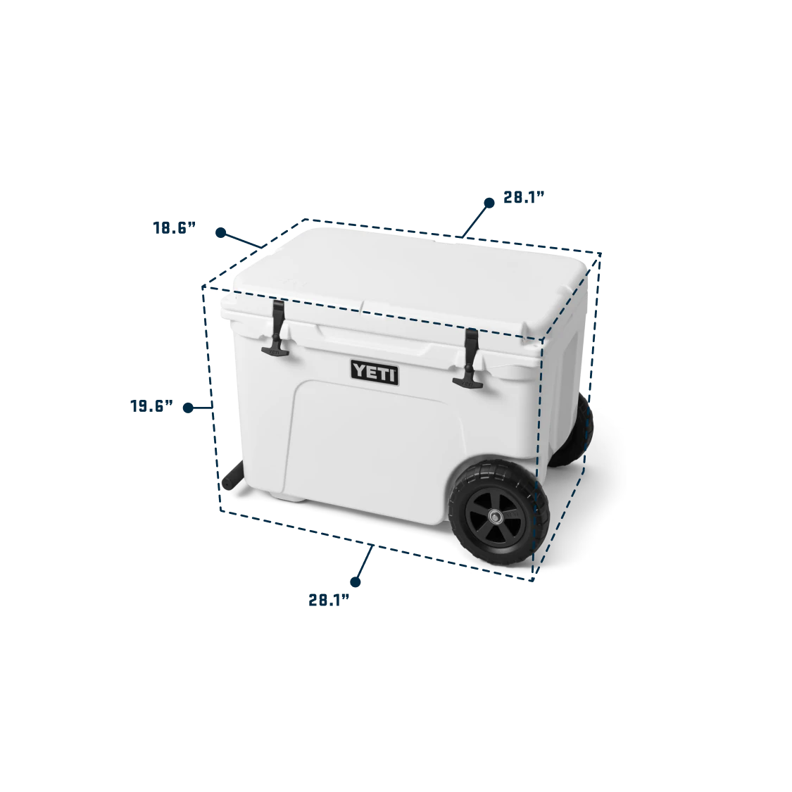 YETI Tundra Haul Wheeled Cooler - Large Rolling Cooler