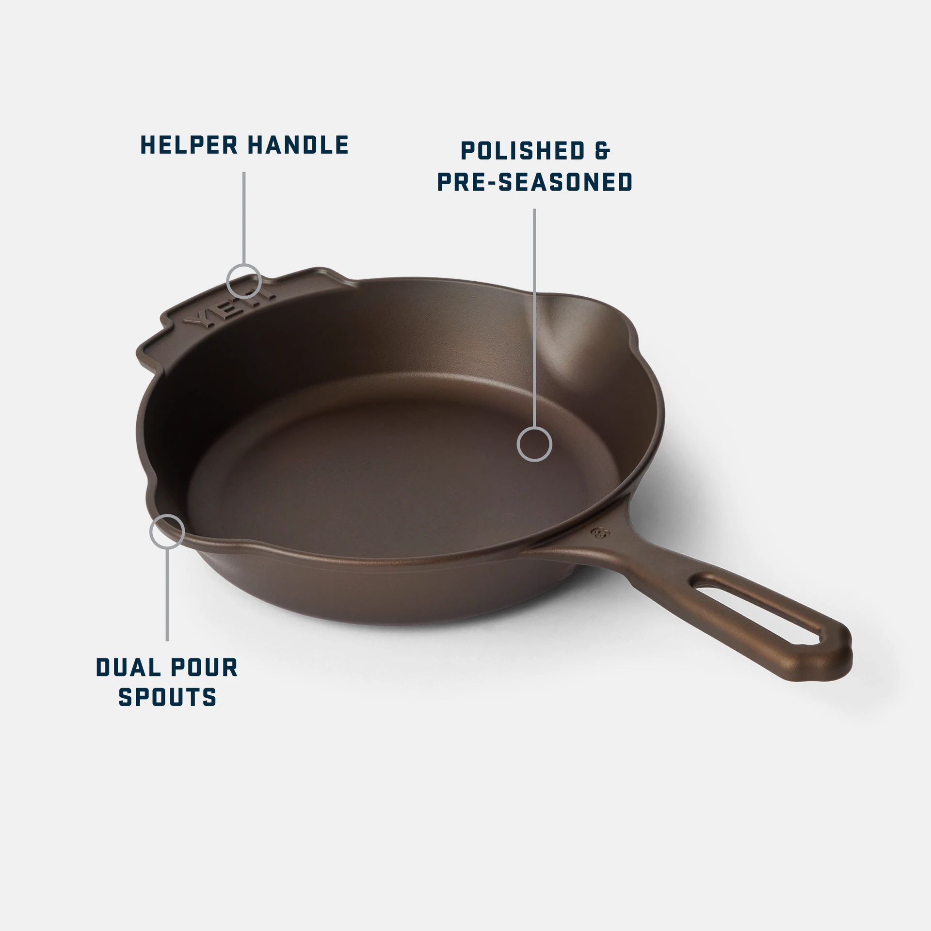 YETI 8" Cast Iron Skillet