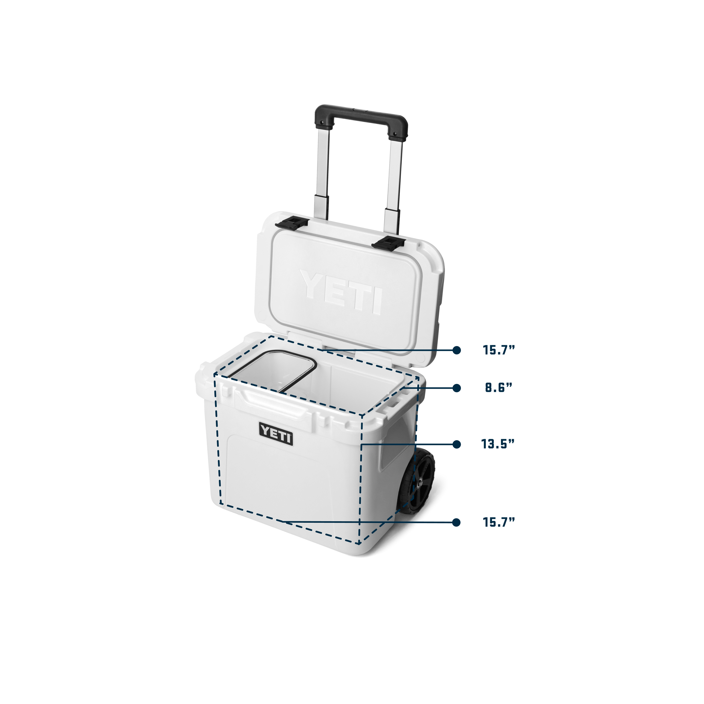 YETI Roadie 32 - Rolling Cooler With Wheels