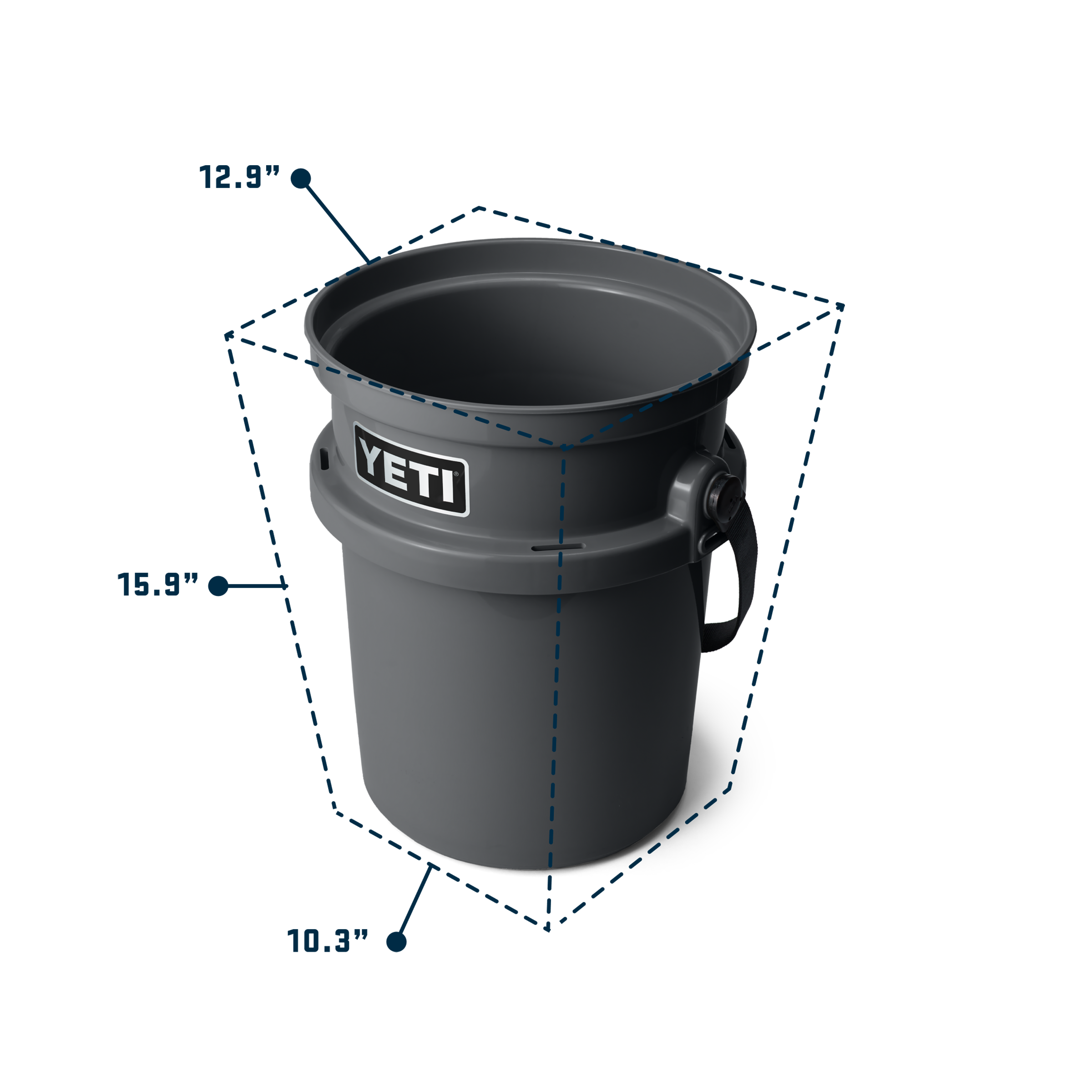 YETI LoadOut 5 Gallon Bucket